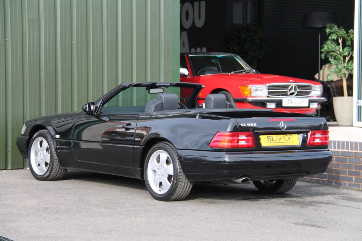 2001 Mercedes-Benz SL500 (R129) #2072 *SOLD* Black with Black - The SLSHOP