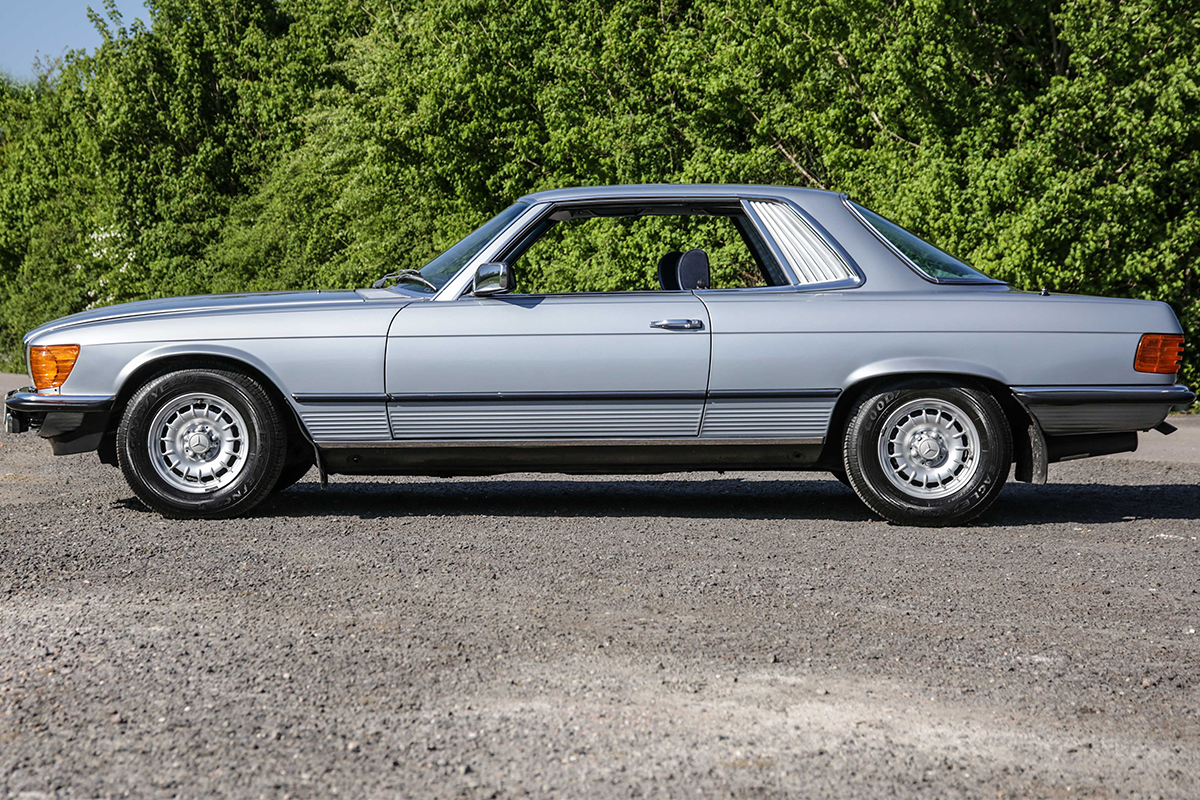1981 Mercedes-Benz 380SLC (C107) #2185 *SOLD* 25,000 miles Silver Blue ...