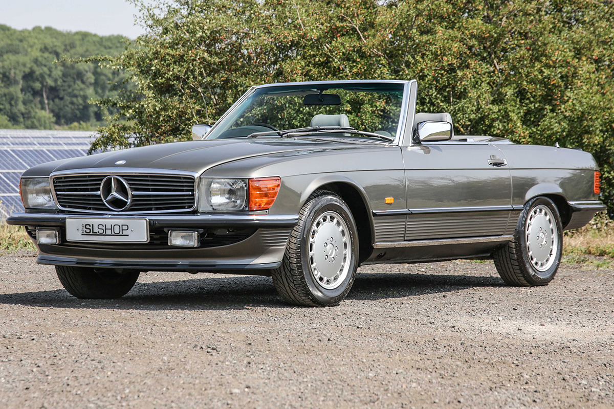 1987 Mercedes-Benz 300SL (R107) #2170 Anthracite Grey with Grey MB Tex ...