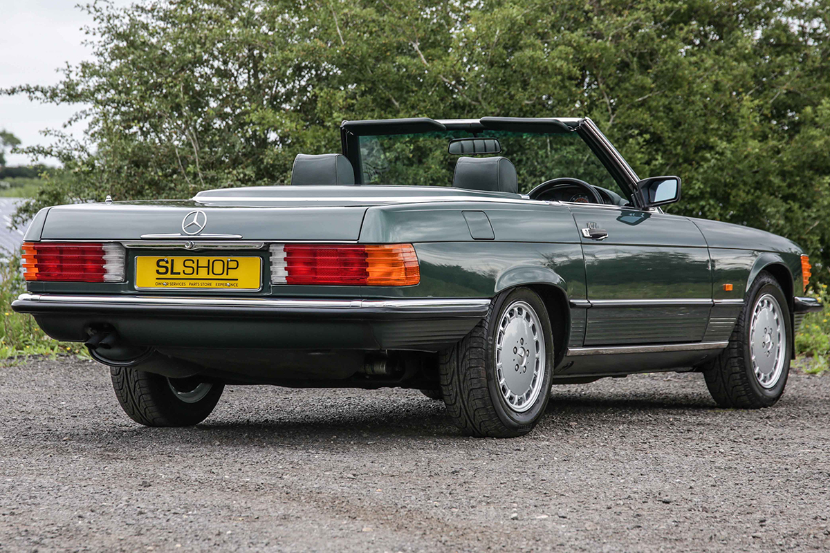 1989 Mercedes-Benz 300SL (R107) #2211 Pine Green with Fir Green Leather ...