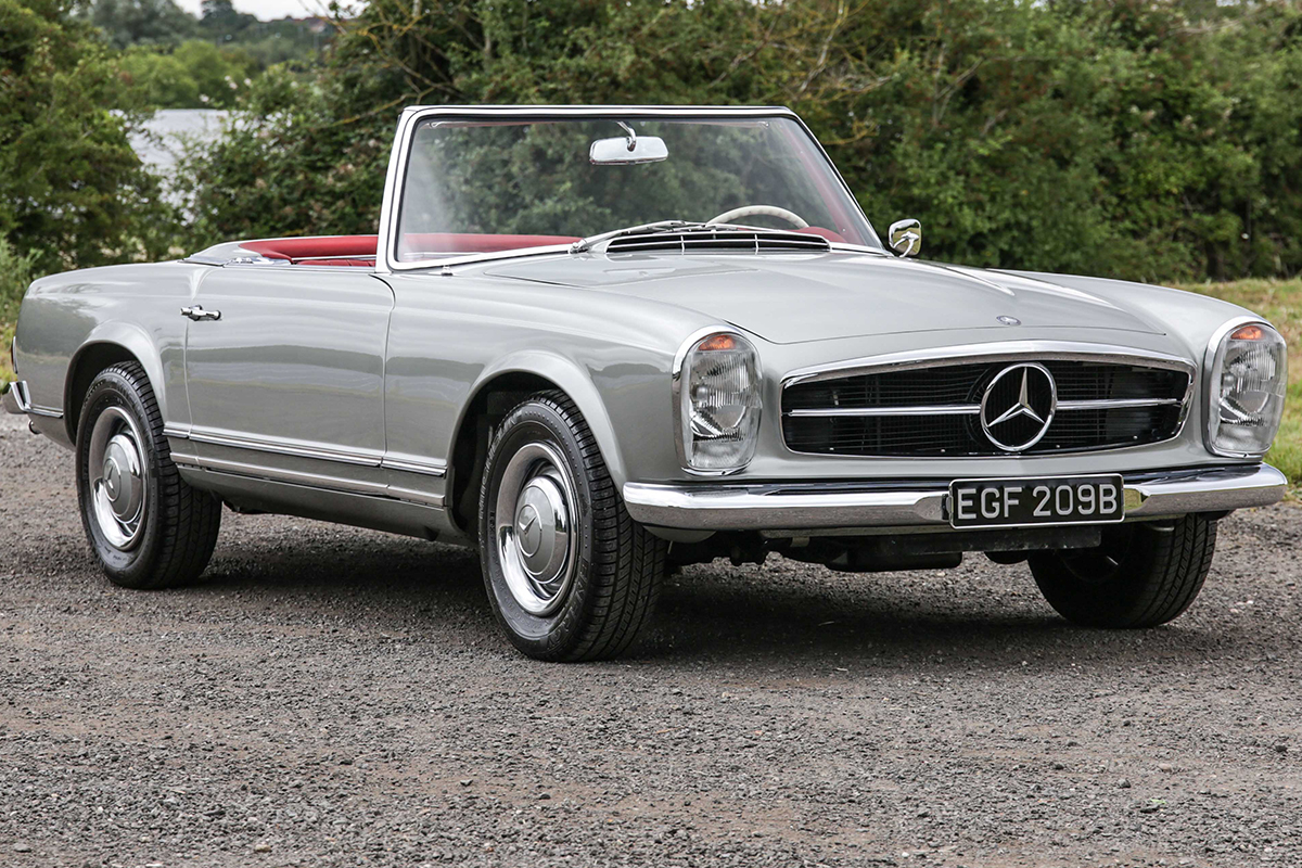 1964 Mercedes-Benz 230SL Pagoda (W113) LHD #2218 Silver with Red ...