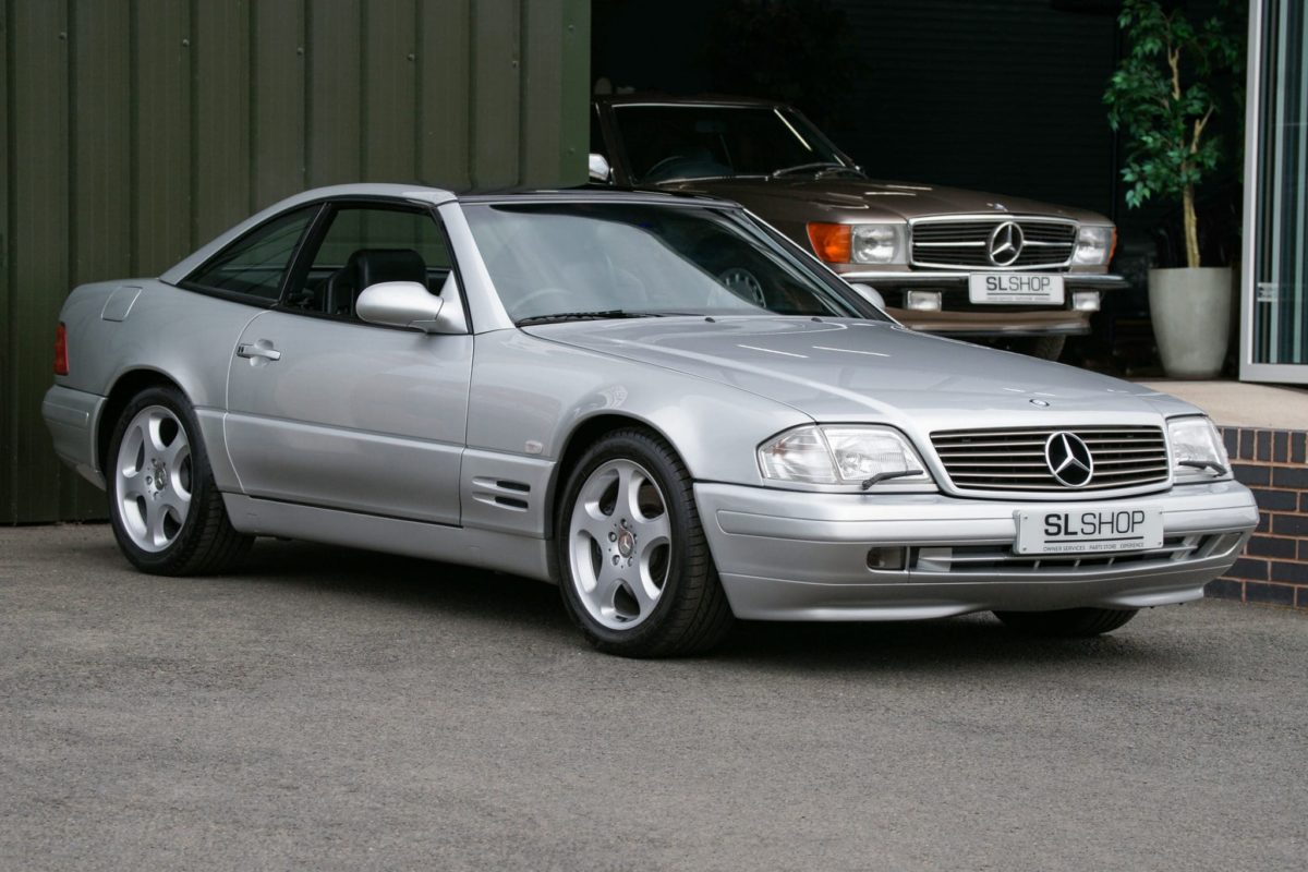 1999 Mercedes-Benz SL320 (R129) #2223 Silver with Black Nappa - The SLSHOP