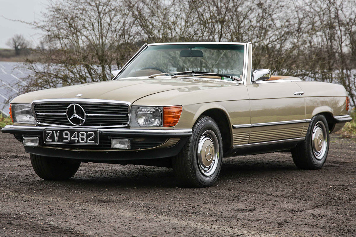 1972 Mercedes-Benz 350SL (R107) Beige Metallic with Bamboo MB Tex #2193 ...