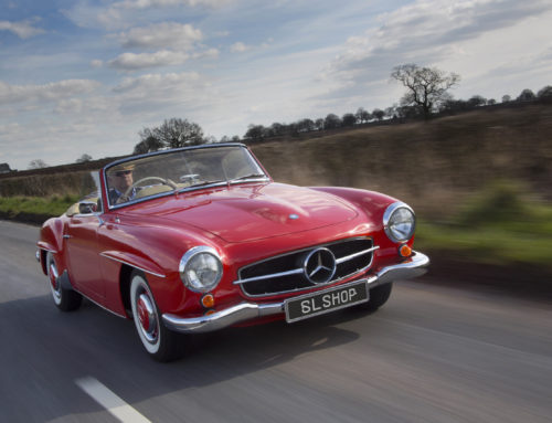 The first ZERO emission Mercedes-Benz SL R107 - SLSHOP - The SLSHOP