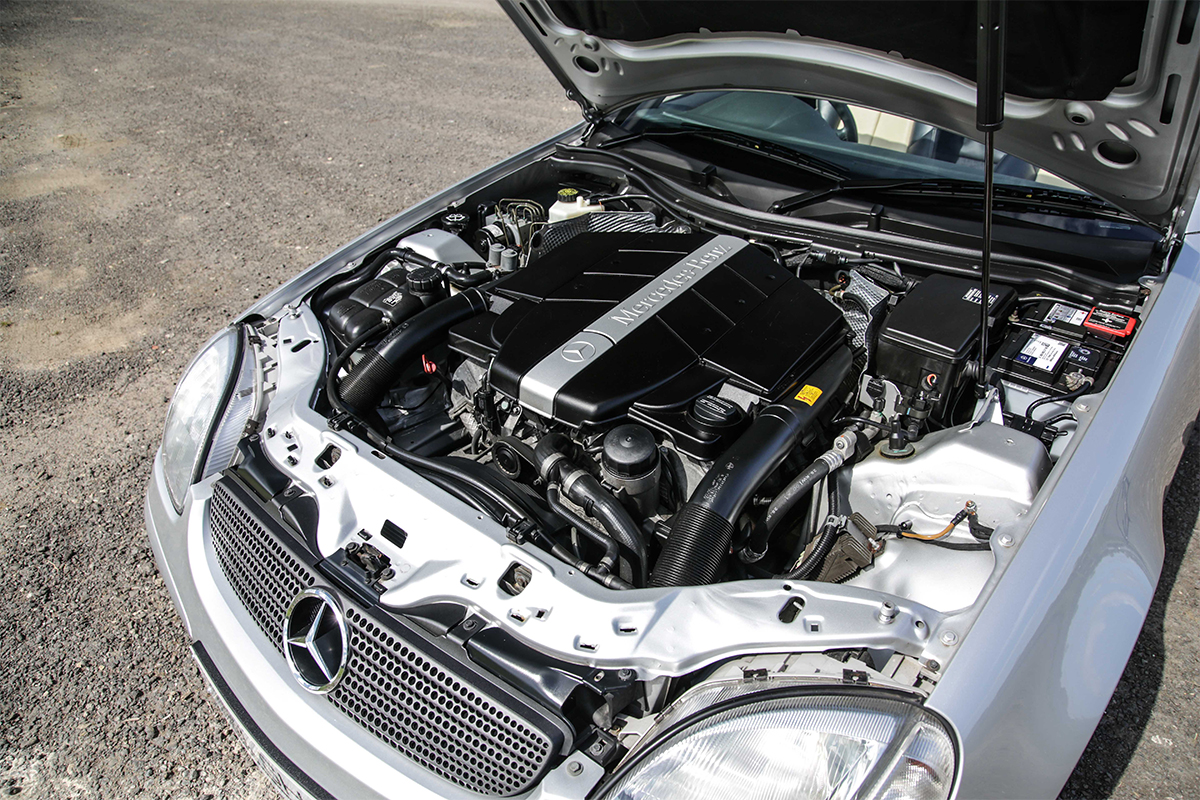 2000 Mercedes Benz SLK 320 (R170) #2201 Silver with Siam Leather *SOLD ...