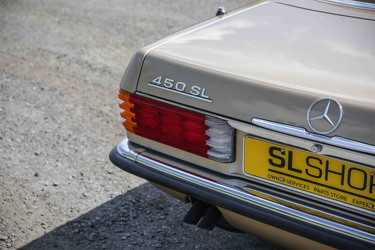1981 Mercedes-Benz 450SL (R107) #2135 Champagne Metallic with Black ...