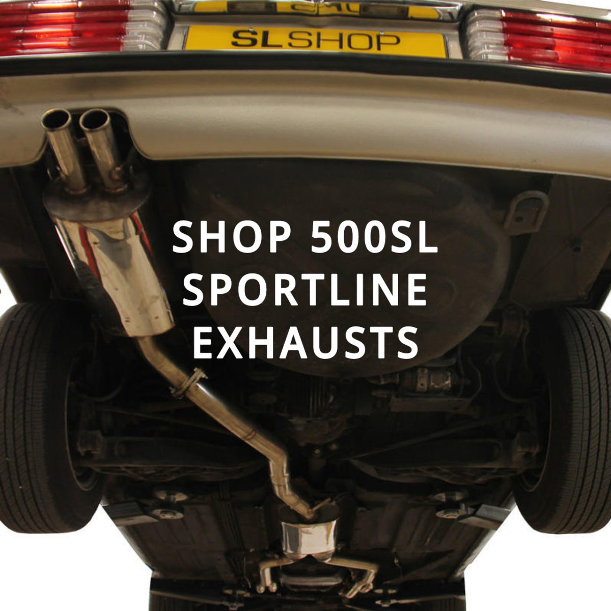 NEW Mercedes SL Exhaust System - The SLSHOP