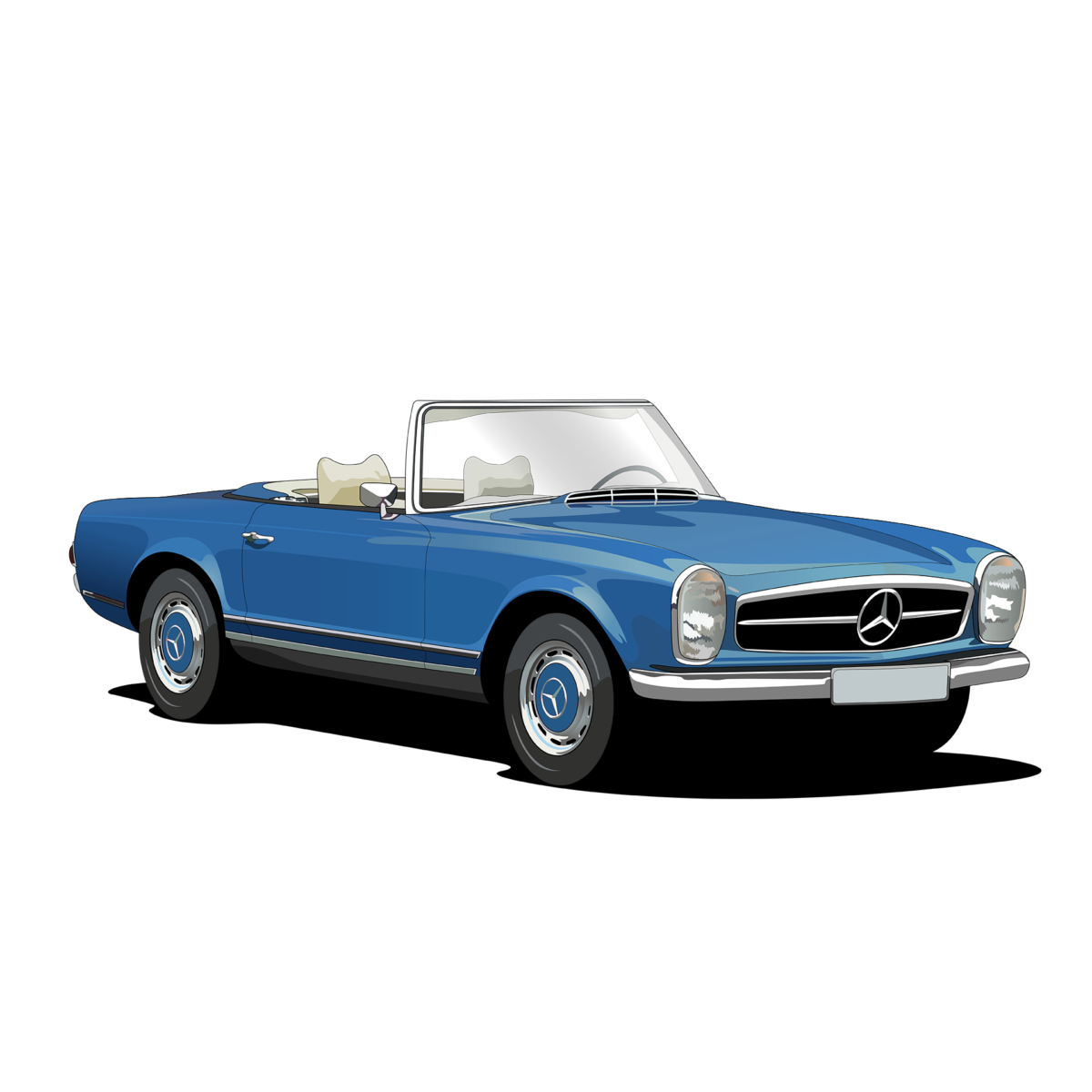 Mercedes W113 Pagoda Paint Codes