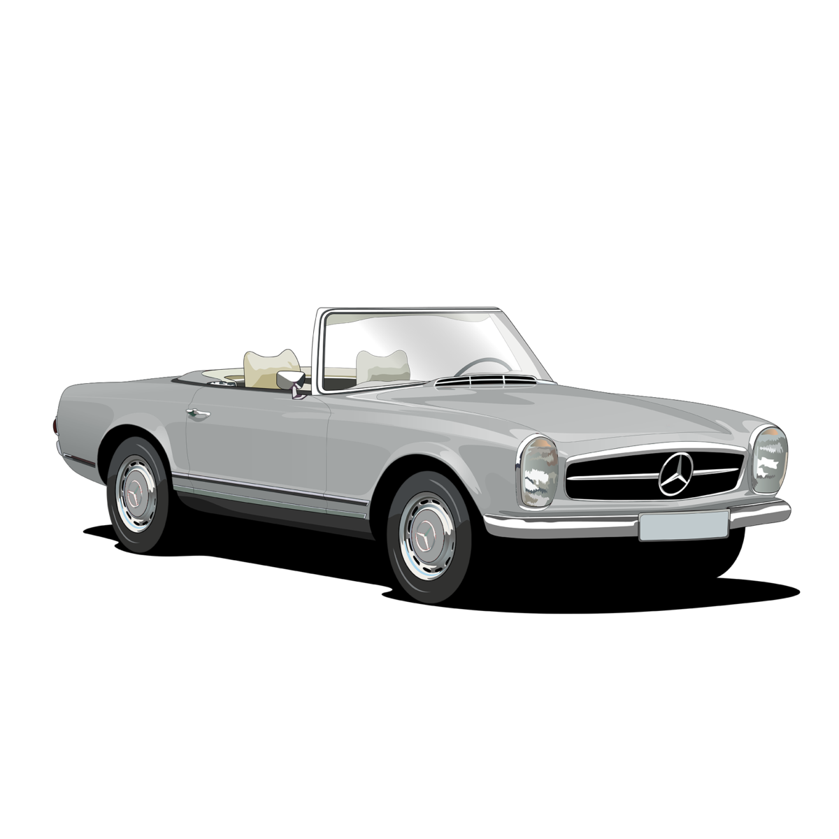 Mercedes W113 Pagoda Paint Codes