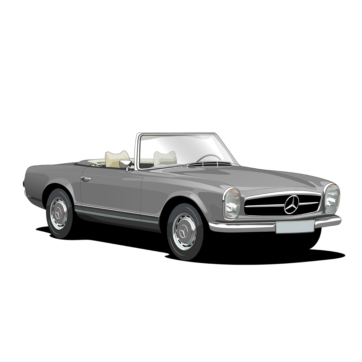 Mercedes W113 Pagoda Paint Codes