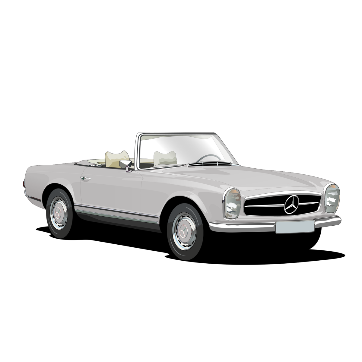 Mercedes W113 Pagoda Paint Codes