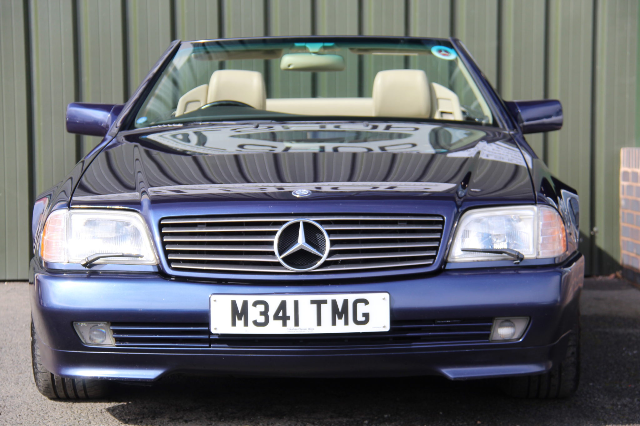 1994 Mercedes-Benz R129 SL500 Azurite Blue Metallic (3660) With Beige ...
