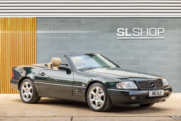 2001 Mercedes Benz R129 SL280 Designo Allanite Green (008) with Java ...