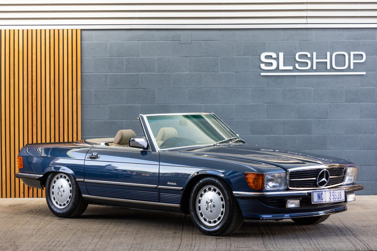 2017 Mercedes Benz R107 500SL Sportline S Nautical Blue (929) with ...