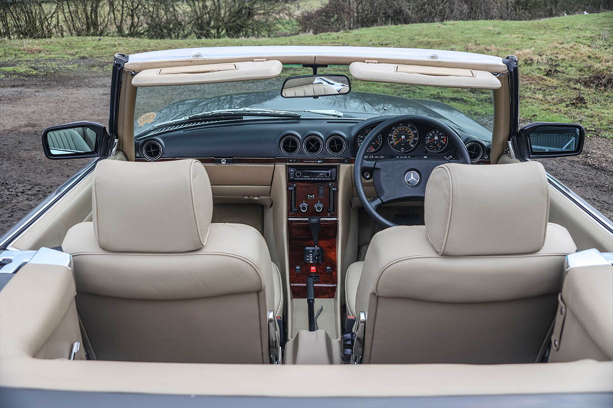1987 MERCEDES-BENZ R107 420SL - The SLSHOP