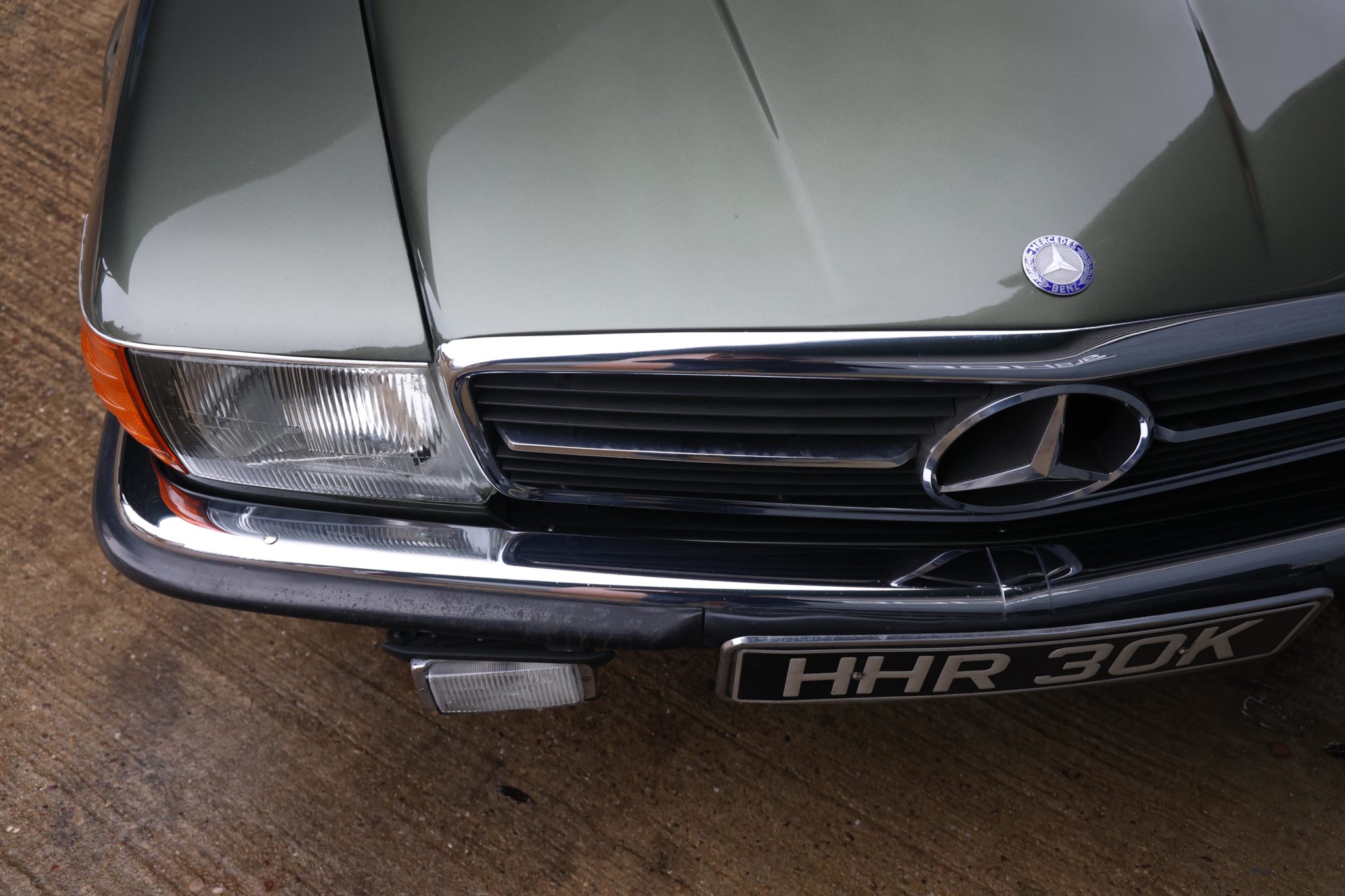 1972 Mercedes Benz (R107) 350SL British Racing Green with Brown Leather ...