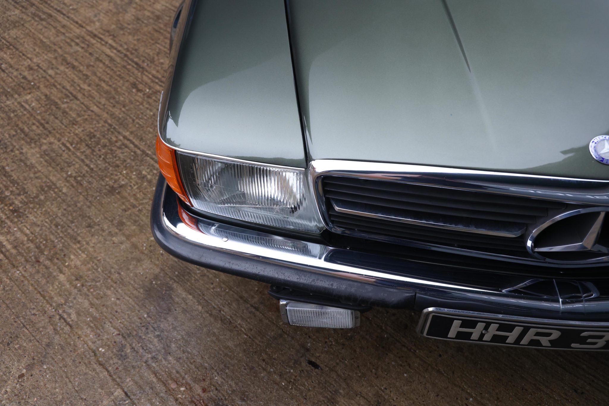 1972 Mercedes Benz (R107) 350SL British Racing Green with Brown Leather ...