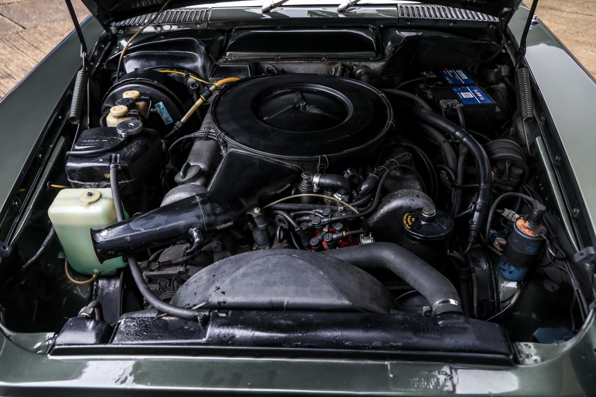 1972 Mercedes Benz (R107) 350SL British Racing Green with Brown Leather ...