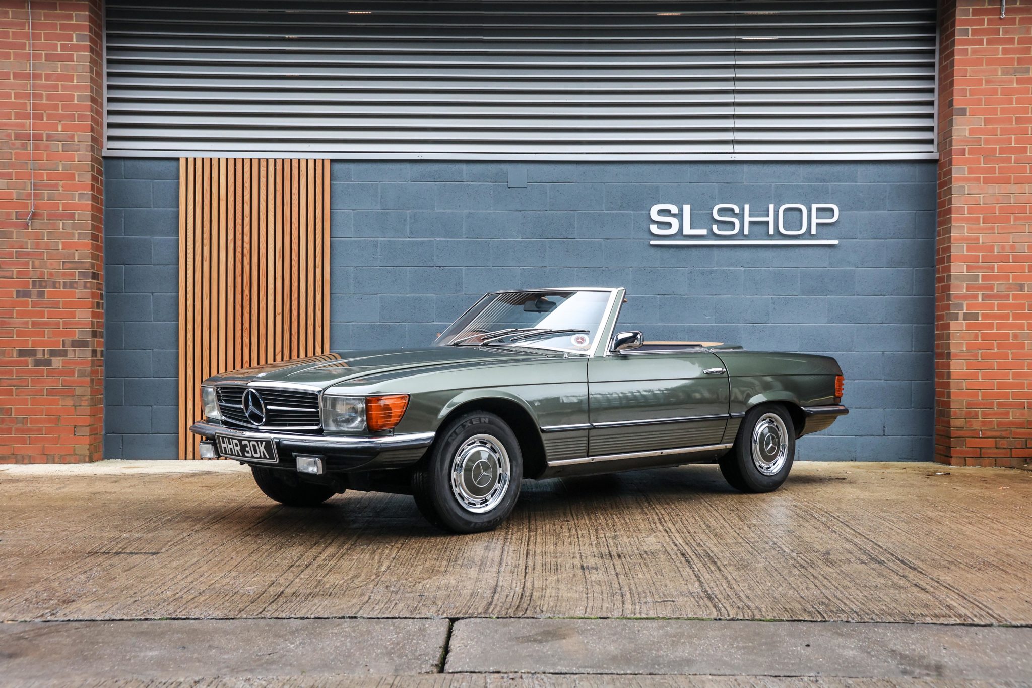 1972 Mercedes Benz (R107) 350SL British Racing Green with Brown Leather ...