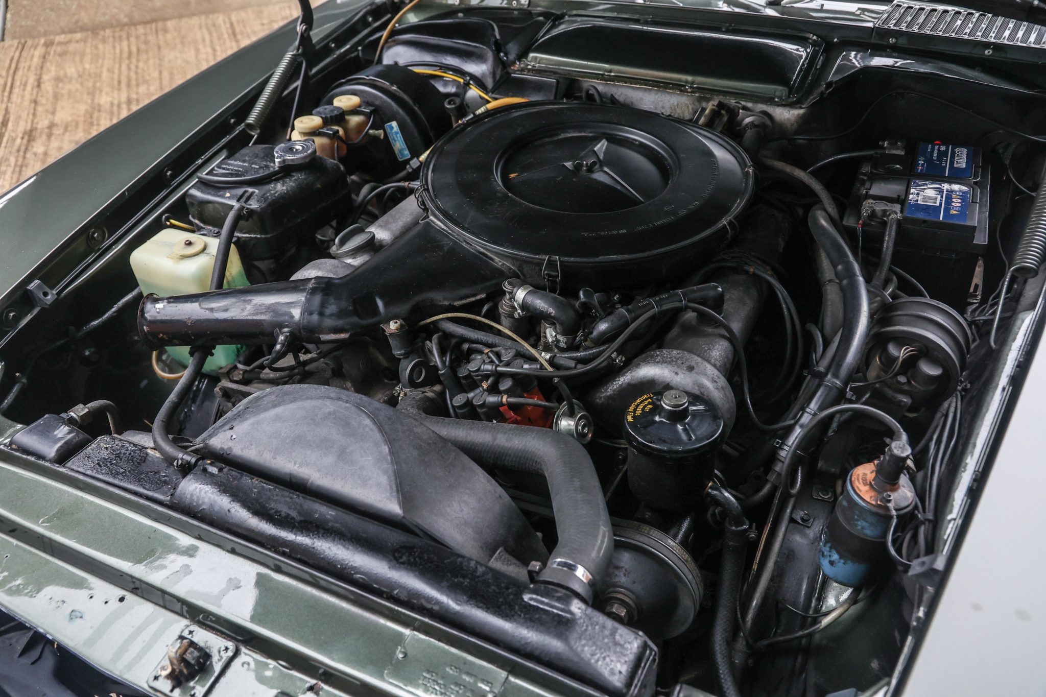 1972 Mercedes Benz (R107) 350SL British Racing Green with Brown Leather ...