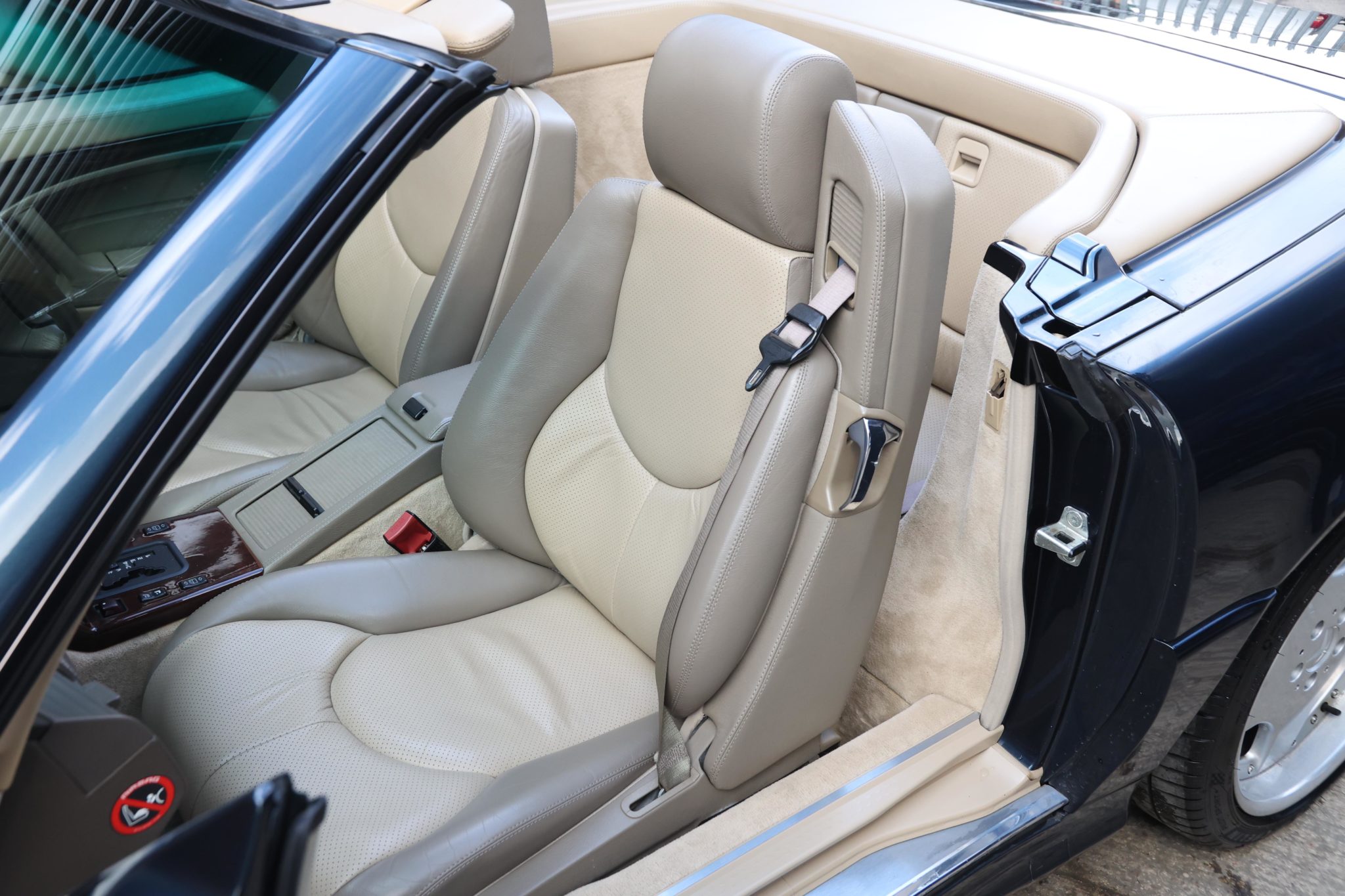 1996 Mercedes Benz R129 SL500 Green Black Metallic (189) with Mushroom ...