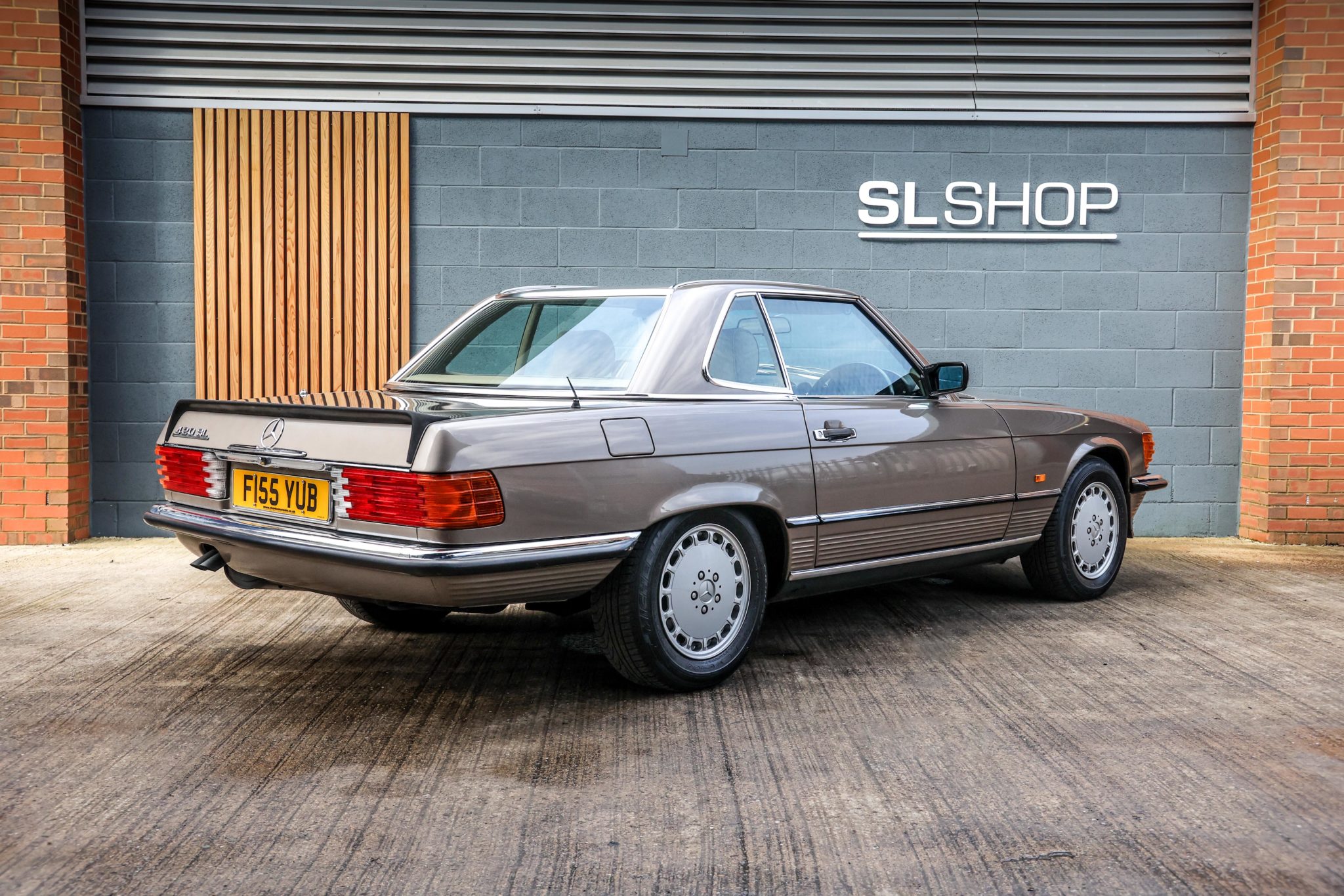 1988 Mercedes Benz R107 420SL Impala Brown (441) Beige Leather (275 ...