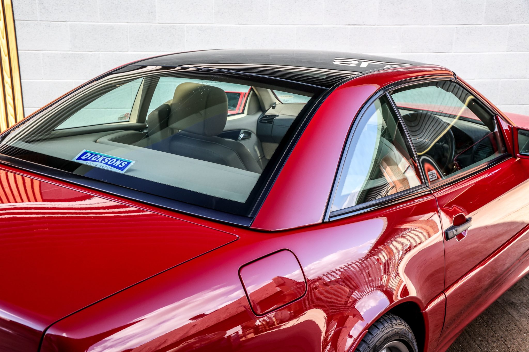 1997 Mercedes Benz R129 SL60 AMG Imperial Red (582) with Mushroom ...
