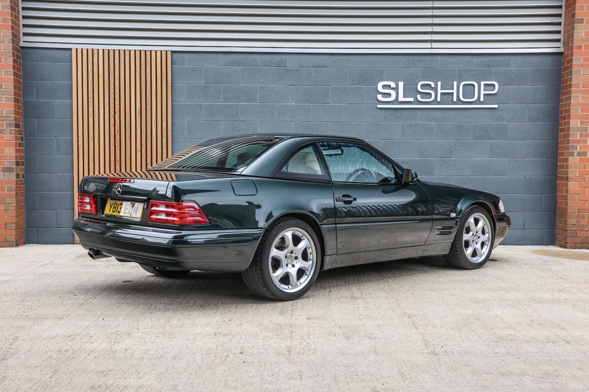 2001 Mercedes Benz R129 SL320 Designo Edition Allanite Green (008) with ...