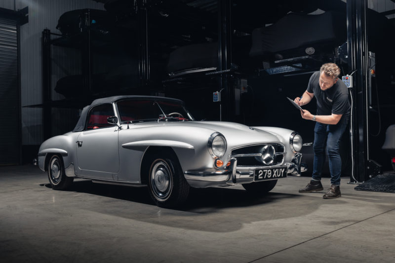 Mercedes Hardtop Storage - The SLSHOP