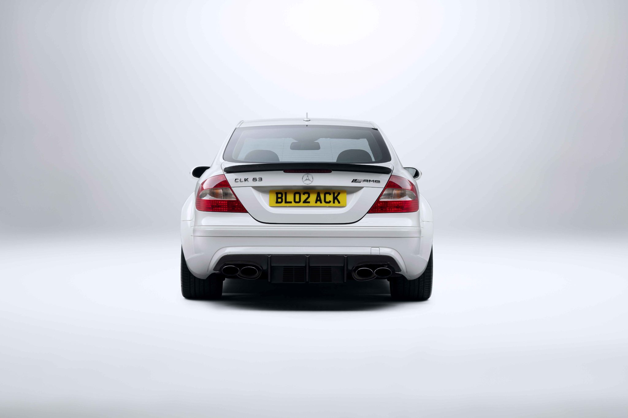 2008 Mercedes Benz C209 CLK63 AMG Black Series Calcite White (650) with ...