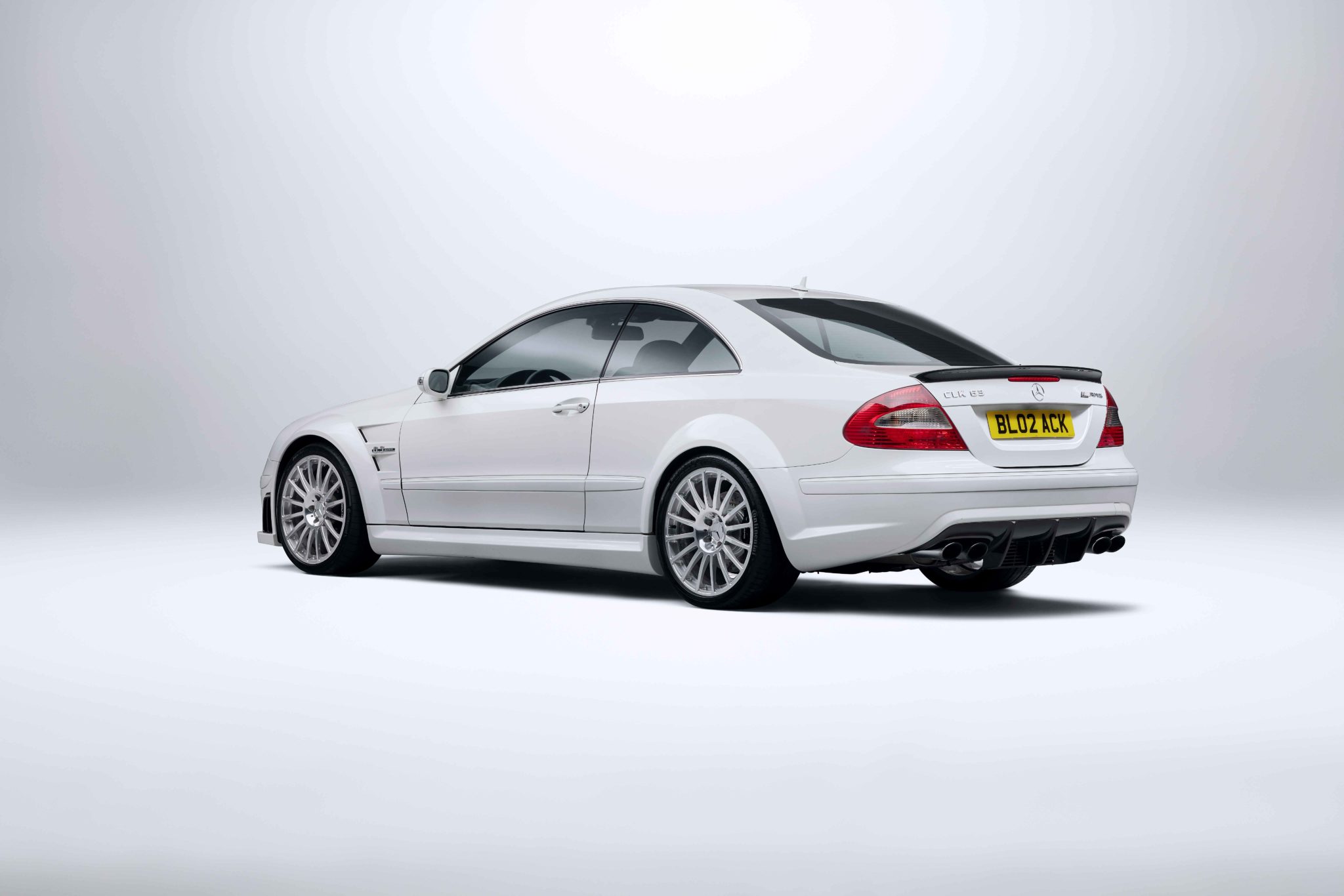 2008 Mercedes Benz C209 CLK63 AMG Black Series Calcite White (650) with ...