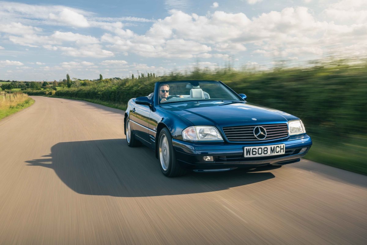 2000 Mercedes Benz R129 SL280 Automatic Azurite Blue (366) with Grey ...
