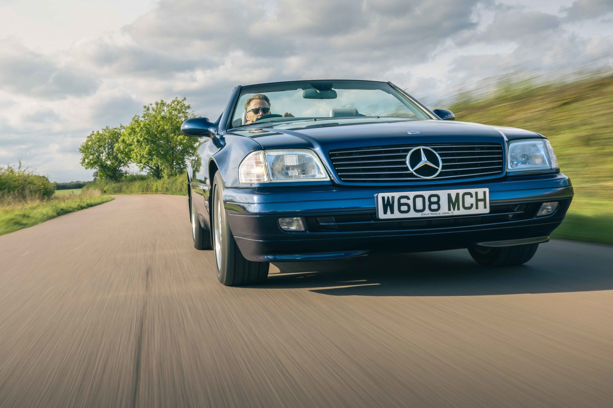 2000 Mercedes Benz R129 SL280 Automatic Azurite Blue (366) with Grey ...