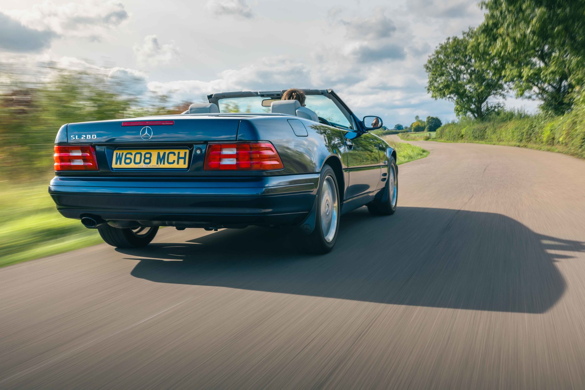 2000 Mercedes Benz R129 SL280 Automatic Azurite Blue (366) with Grey ...