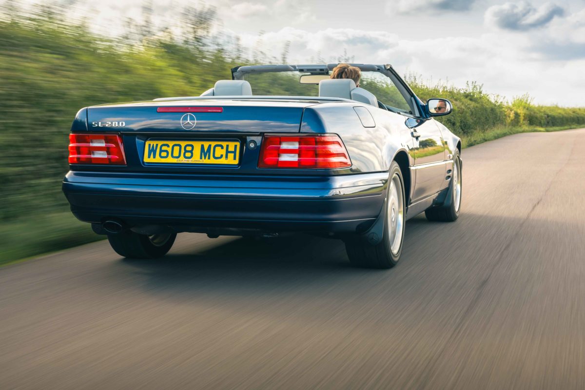 2000 Mercedes Benz R129 SL280 Automatic Azurite Blue (366) with Grey ...