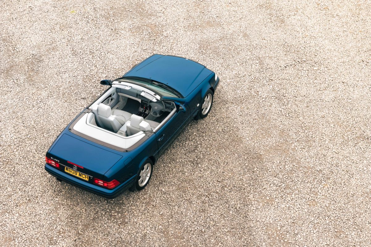 2000 Mercedes Benz R129 SL280 Automatic Azurite Blue (366) with Grey ...