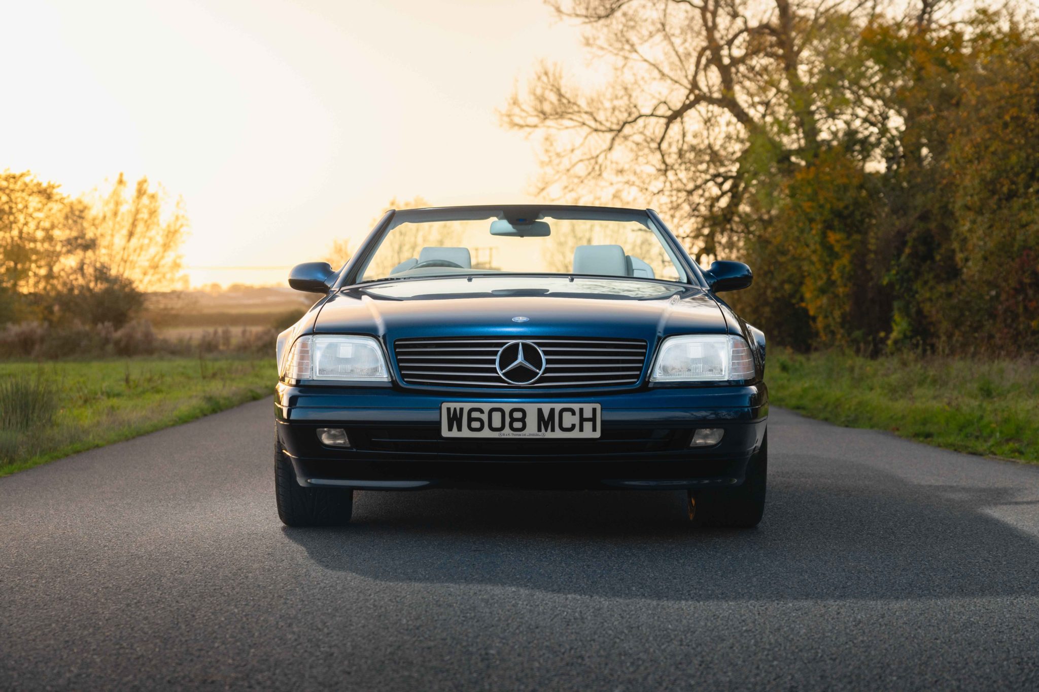2000 Mercedes Benz R129 SL280 Automatic Azurite Blue (366) with Grey ...