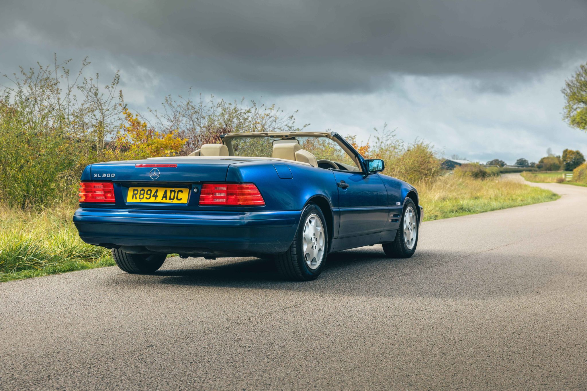 1998 Mercedes Benz R129 SL500 Automatic Azurite Blue (366) with ...
