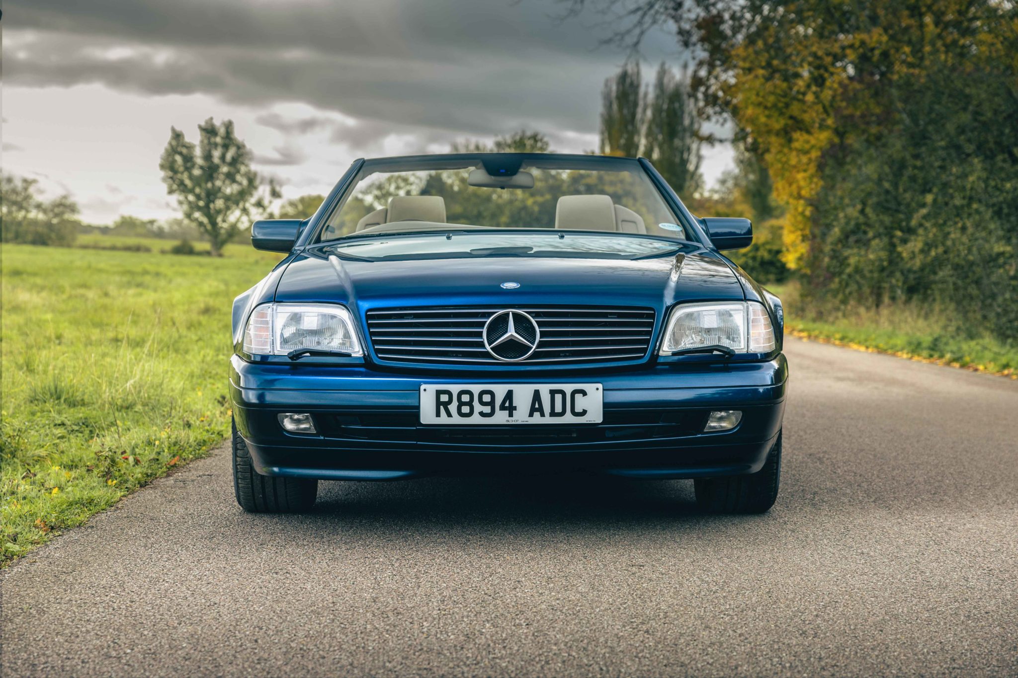 1998 Mercedes Benz R129 SL500 Automatic Azurite Blue (366) with ...