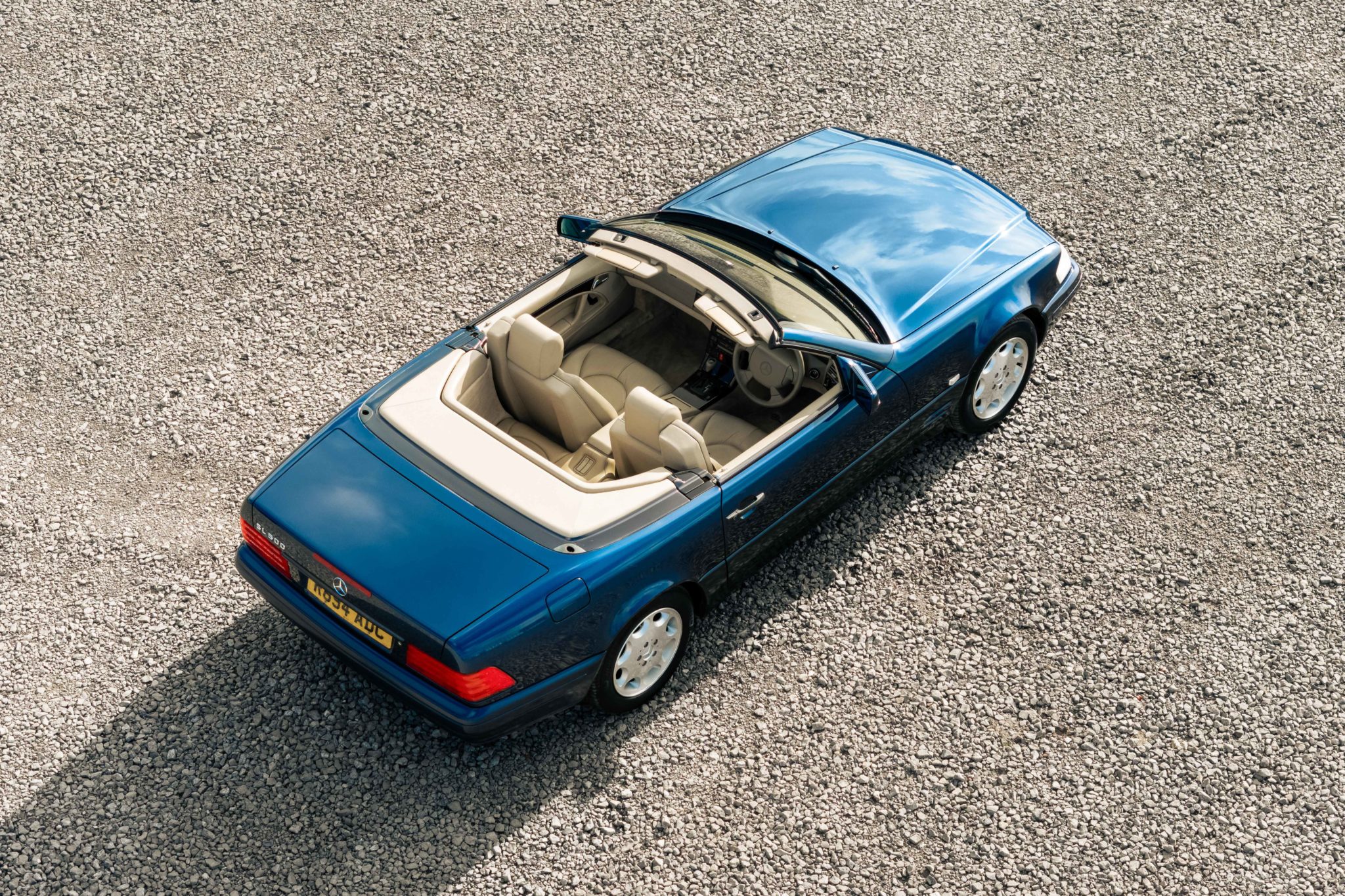 1998 Mercedes Benz R129 SL500 Automatic Azurite Blue (366) with ...