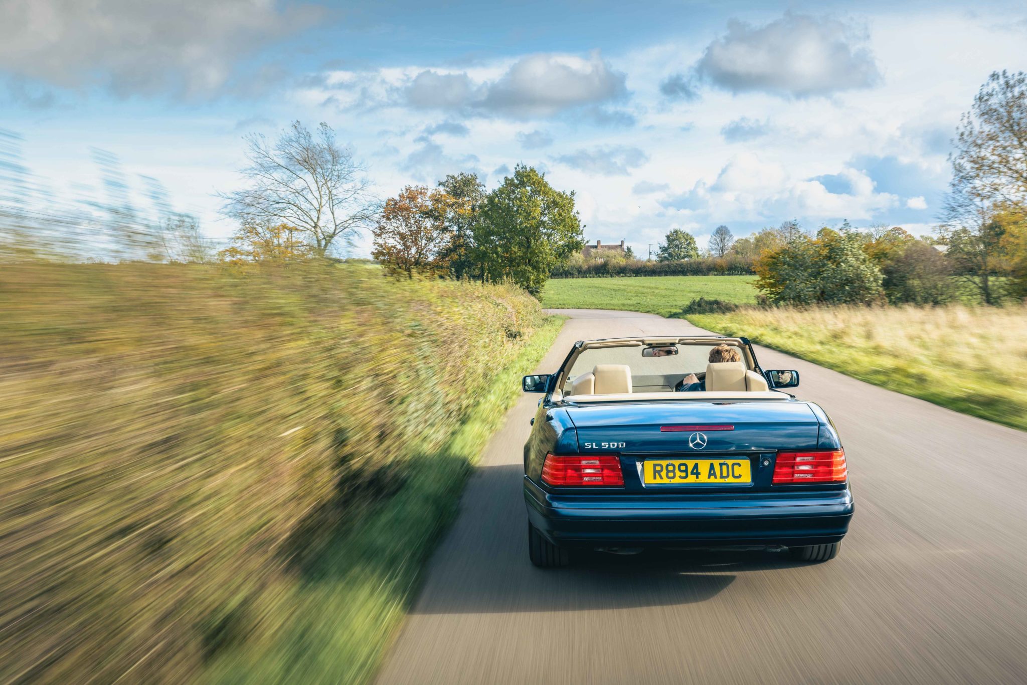 1998 Mercedes Benz R129 SL500 Automatic Azurite Blue (366) with ...