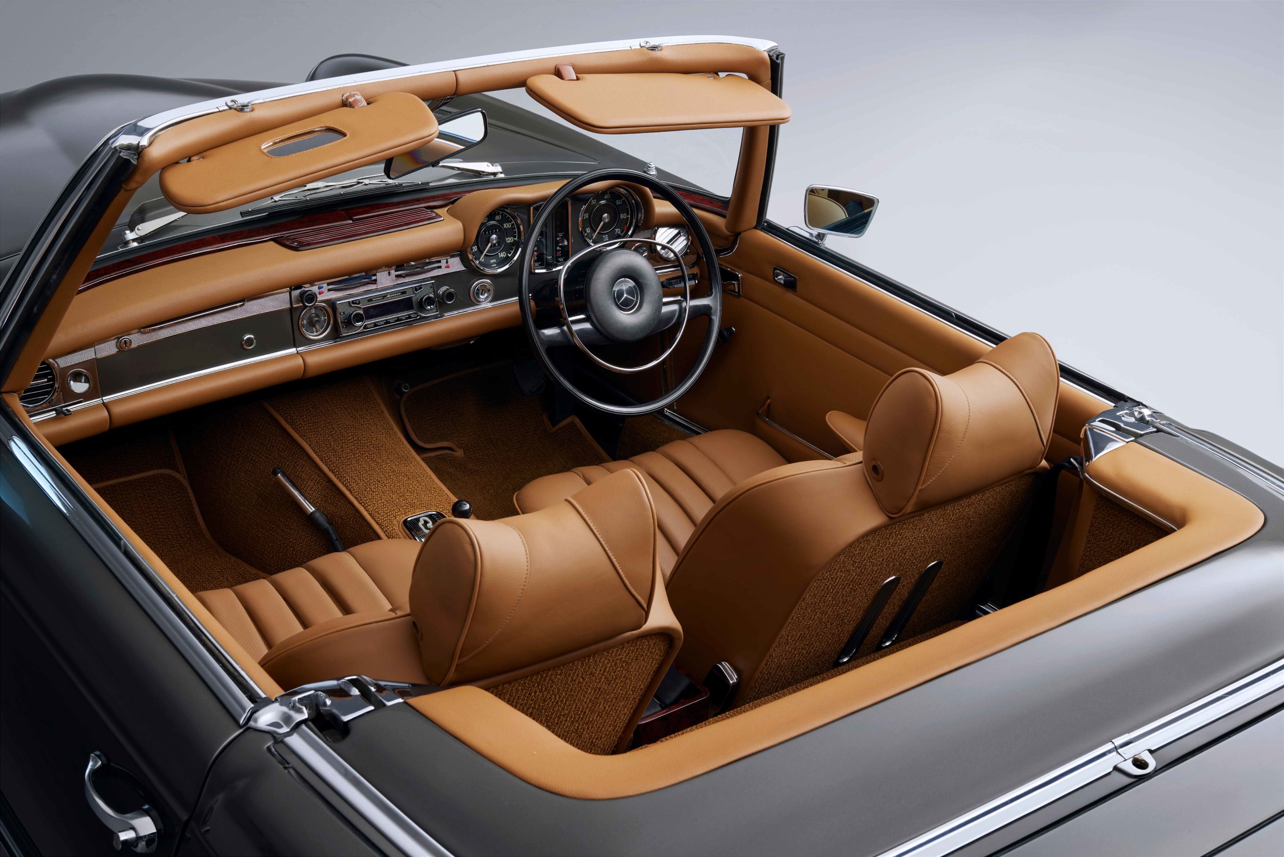 1971 Mercedes Benz W113 280SL Automatic Anthracite Grey (172) with ...