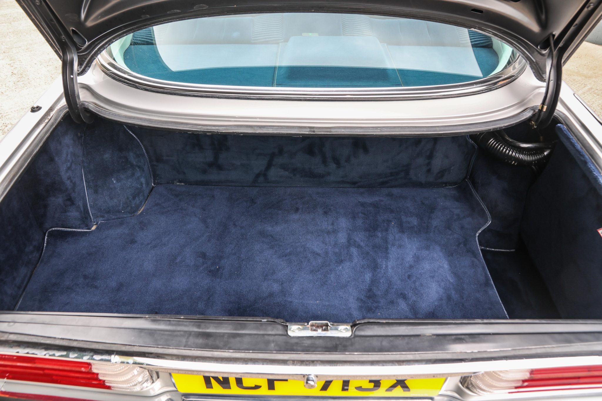 1981 Mercedes Benz C107 280SLC Astral Silver (735) with Blue Velour ...