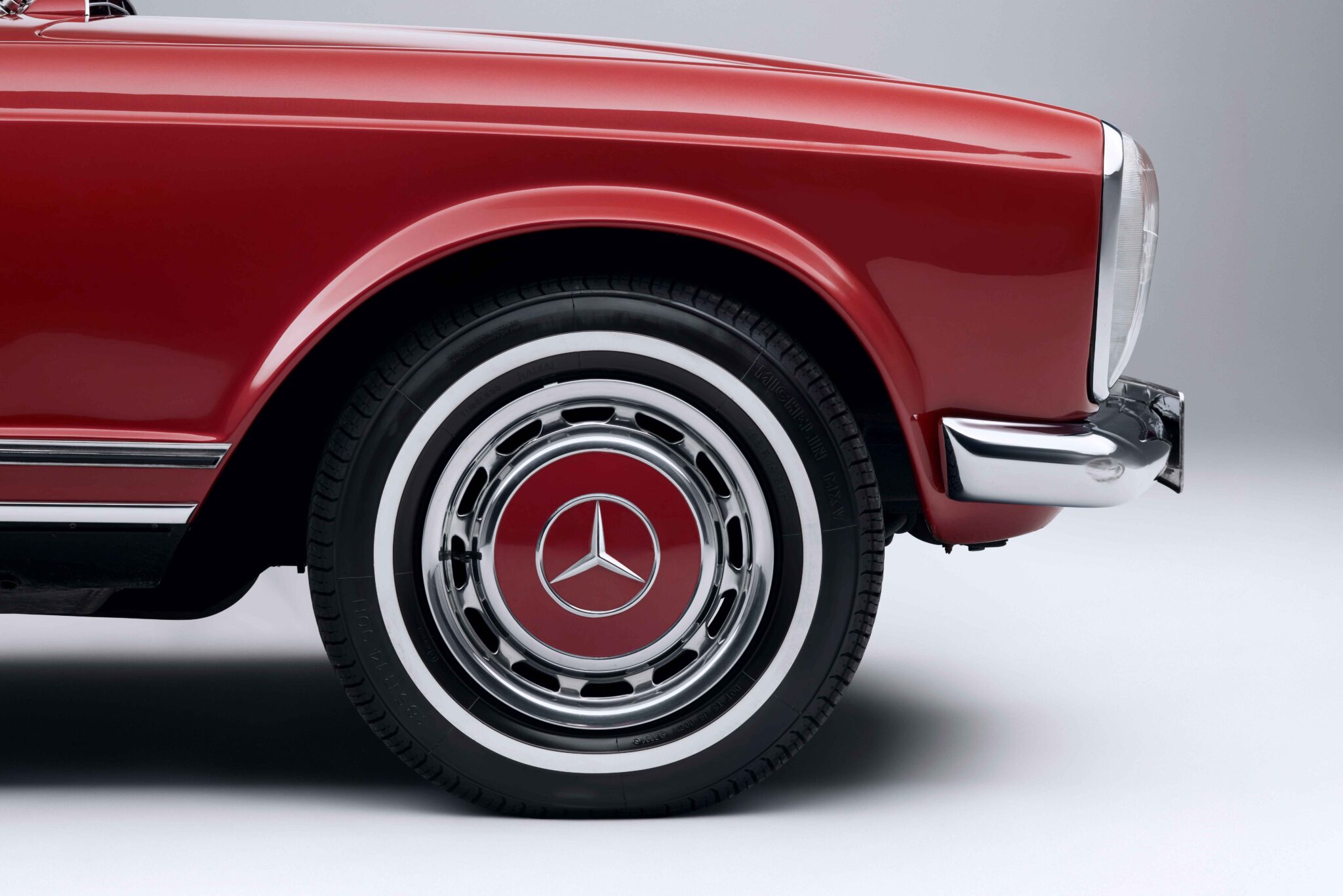 1969 Mercedes Benz W113 280SL Metallic Red (571) with Cognac Leather ...