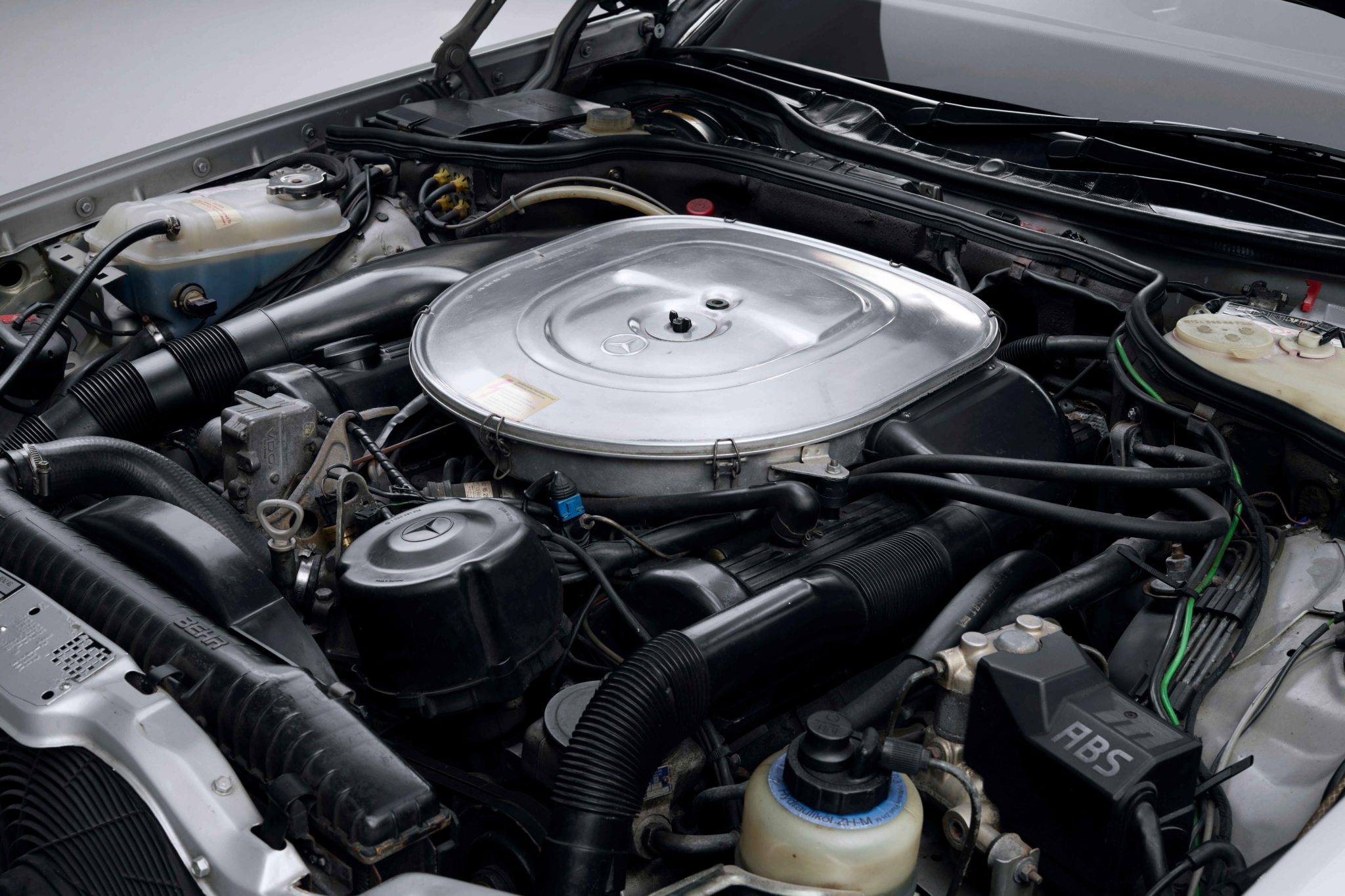 1988 Mercedes Benz W126 560SEC Astral Silver (735) with Black Leather ...