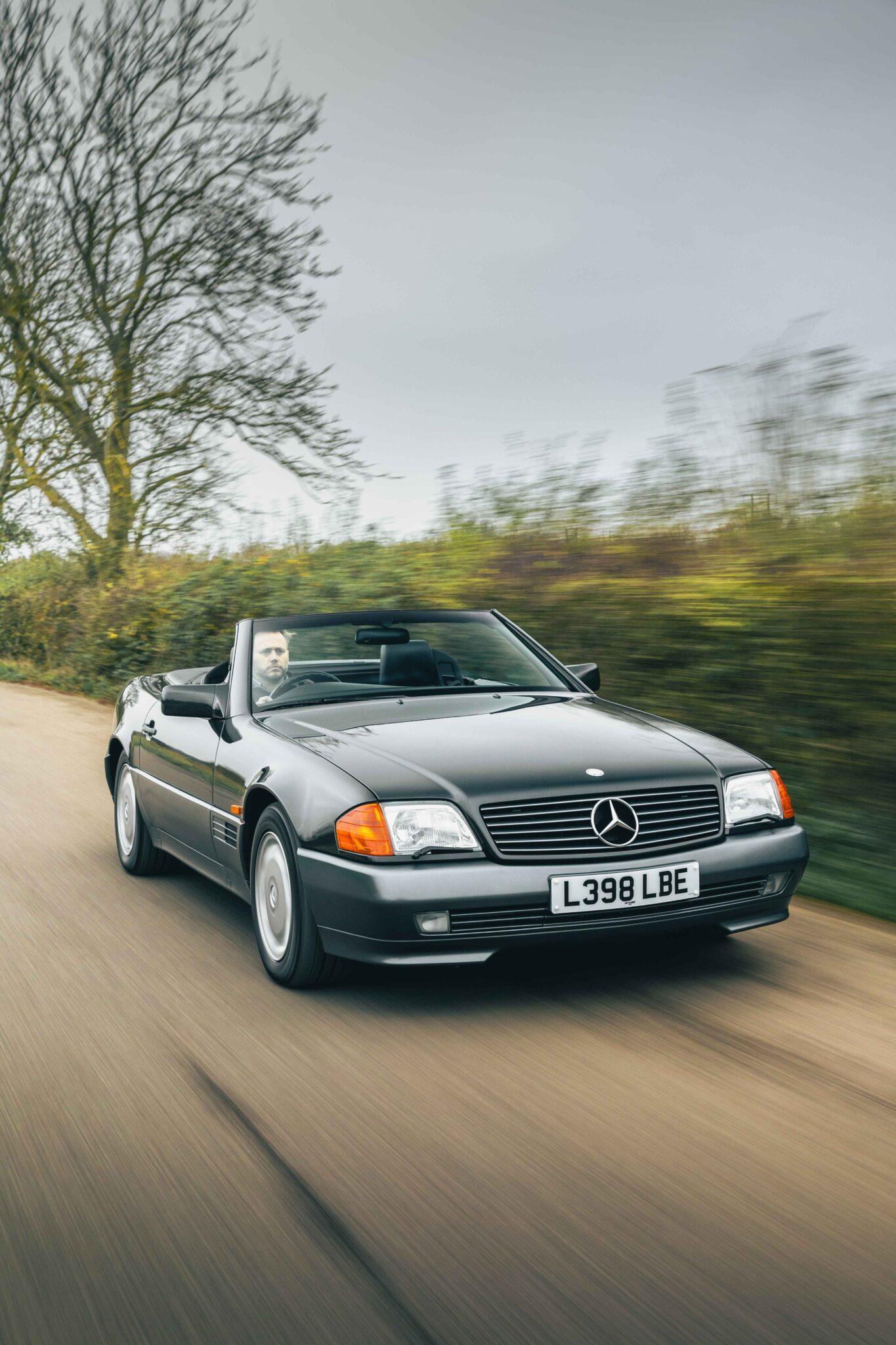 1993 Mercedes Benz R129 SL500 Blue Black Metallic (199) with Black ...