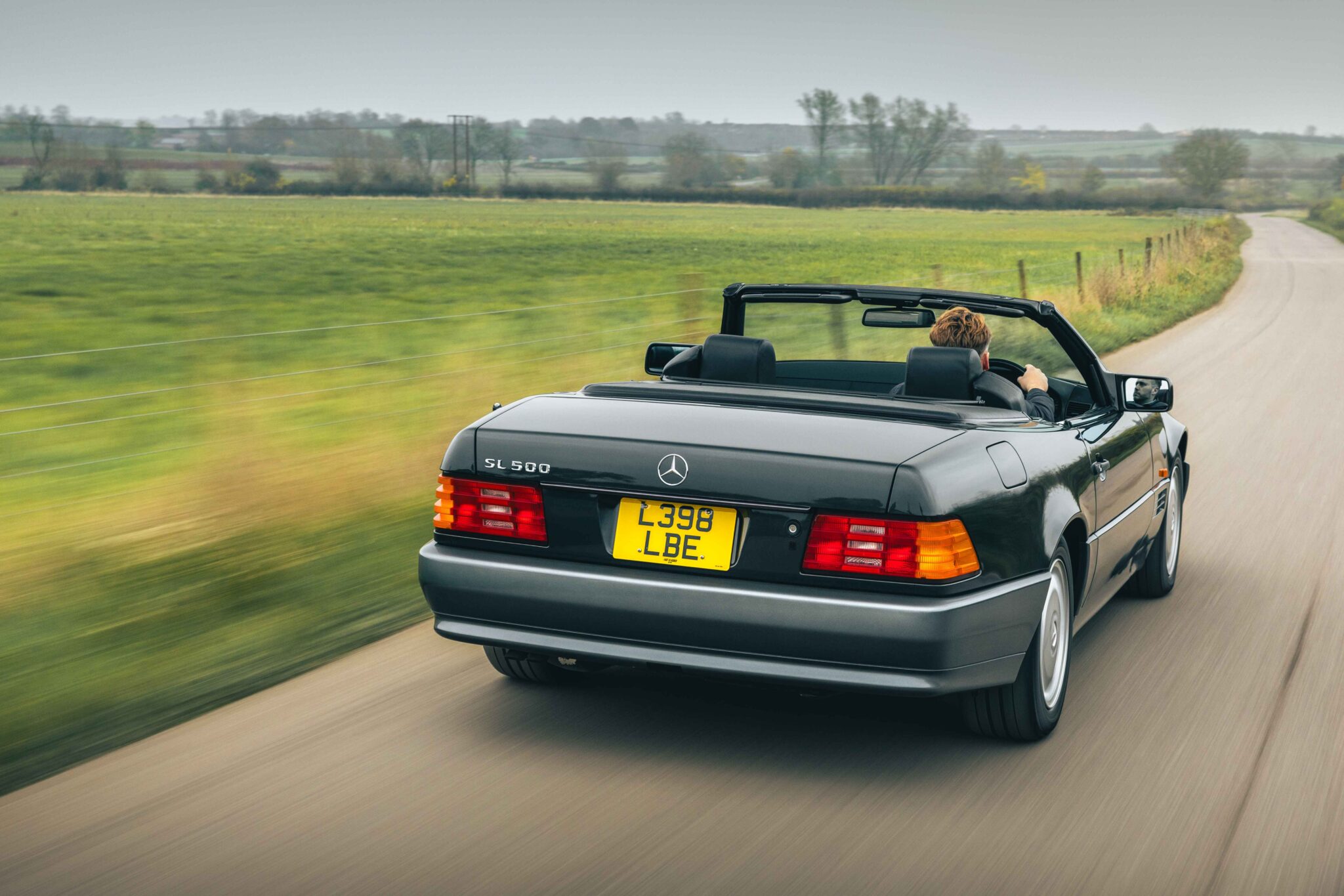 1993 Mercedes Benz R129 SL500 Blue Black Metallic (199) with Black ...