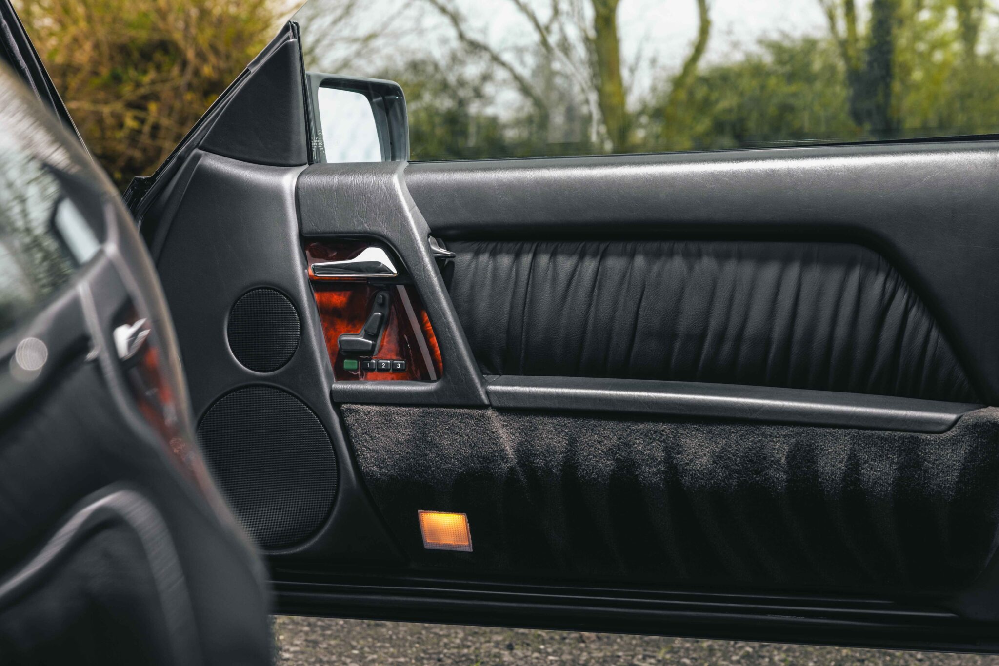 1993 Mercedes Benz R129 SL500 Blue Black Metallic (199) with Black ...