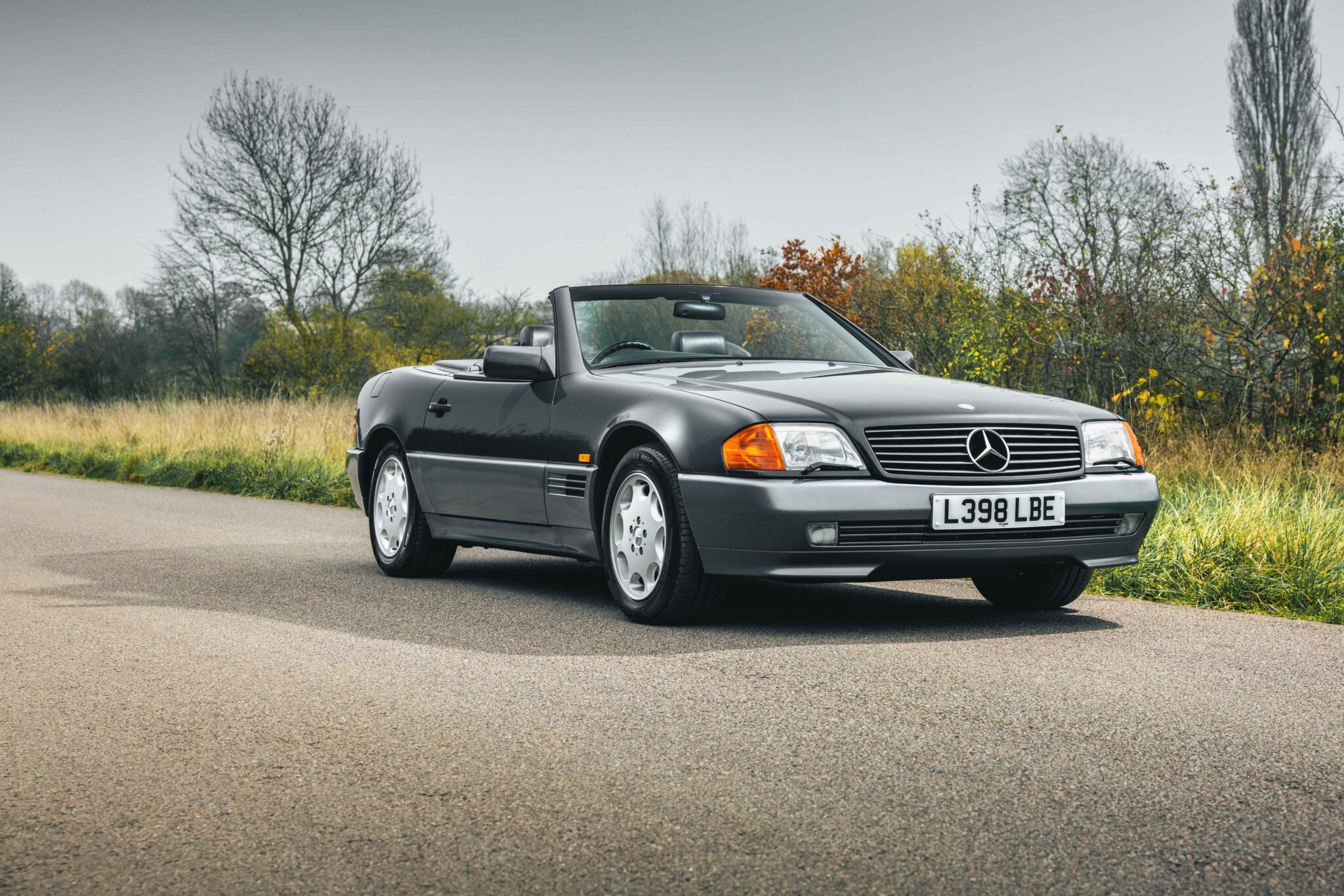 1993 Mercedes Benz R129 SL500 Blue Black Metallic (199) with Black ...