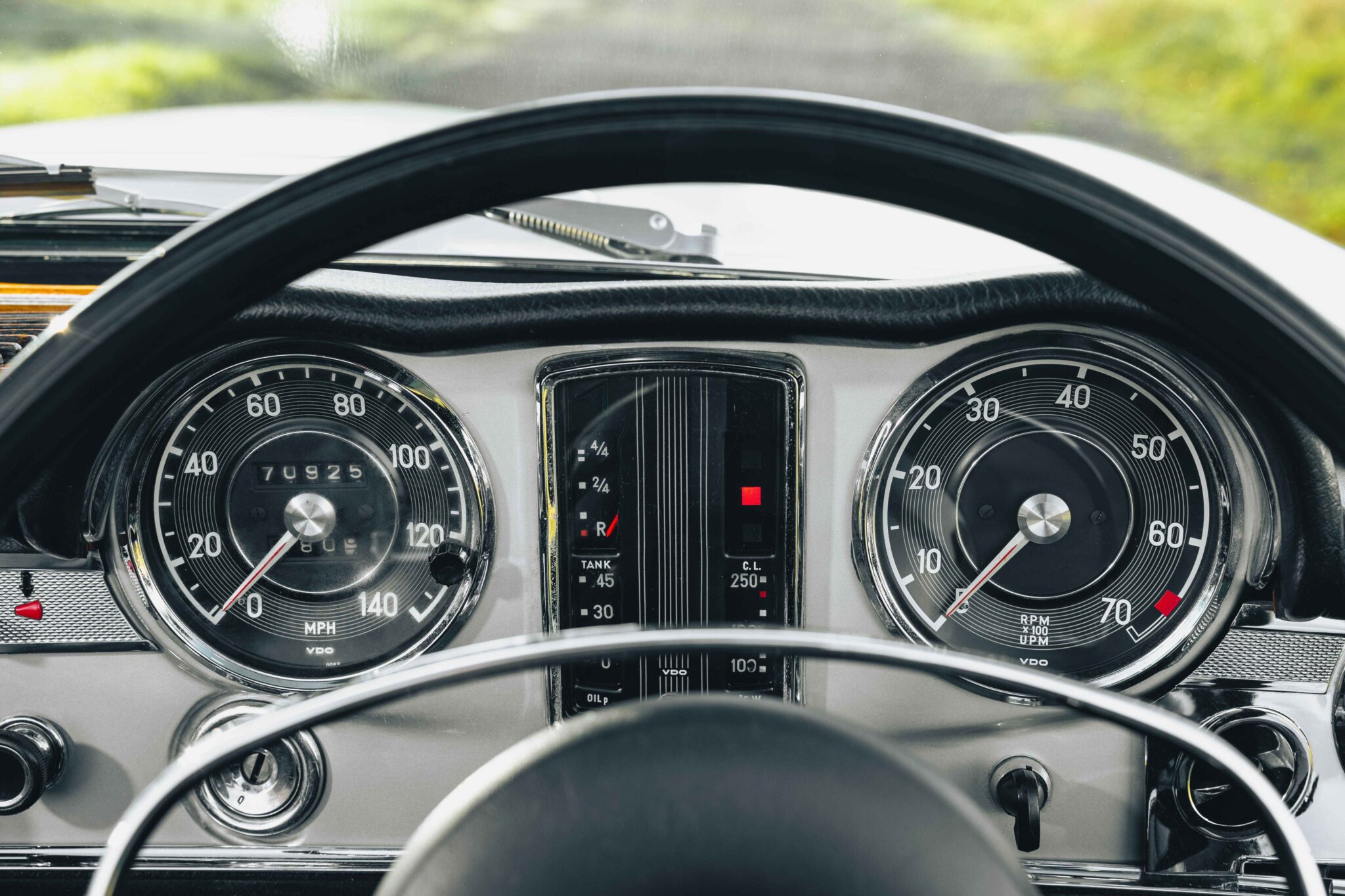 1971 Mercedes Benz W113 280SL Silver Grey Metallic (180) with Black MB ...